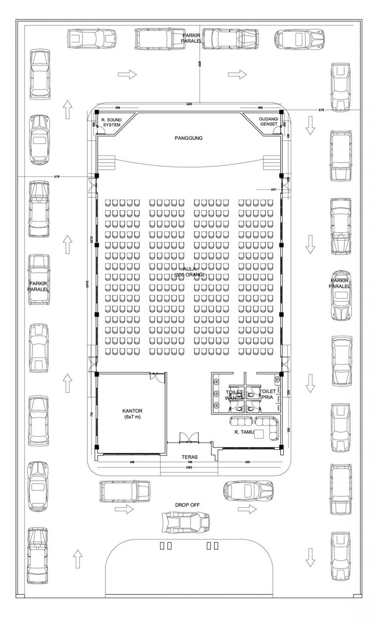 Gedung Serbaguna Ikatan Bidan Indonesia | MultiDesain Arsitek